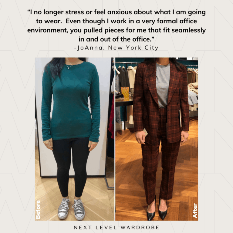 Before & After Styling Makeovers | Next Level Wardrobe